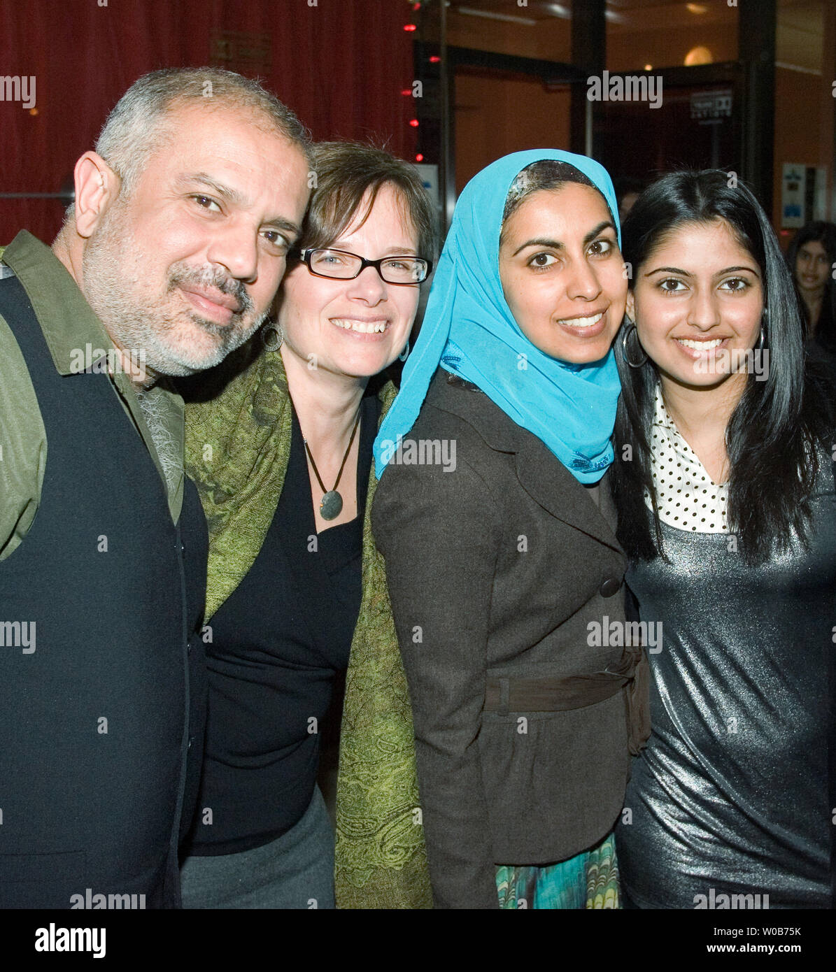 L. to R., CBC's Little Mosque on the Prairie actor Manoj Sood ...