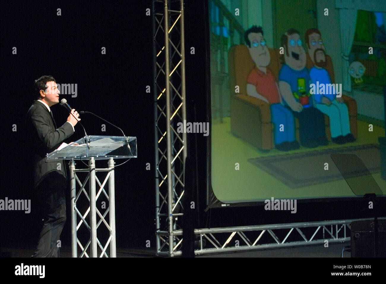 Tv cartoon hi-res stock photography and images - Alamy