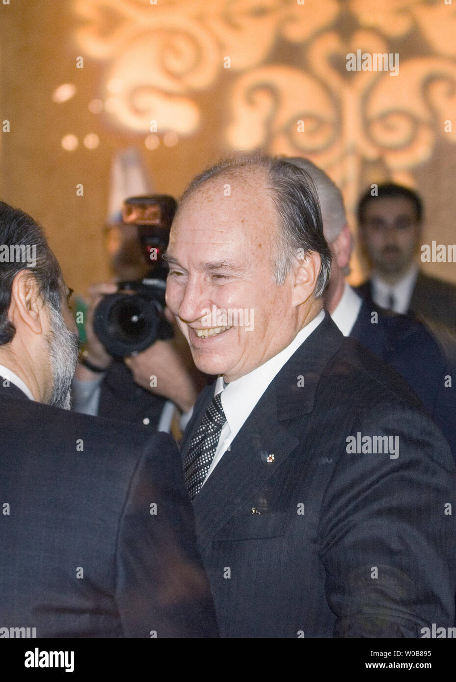The Aga Khan, celebrating fifty years as hereditary leader of 15 ...