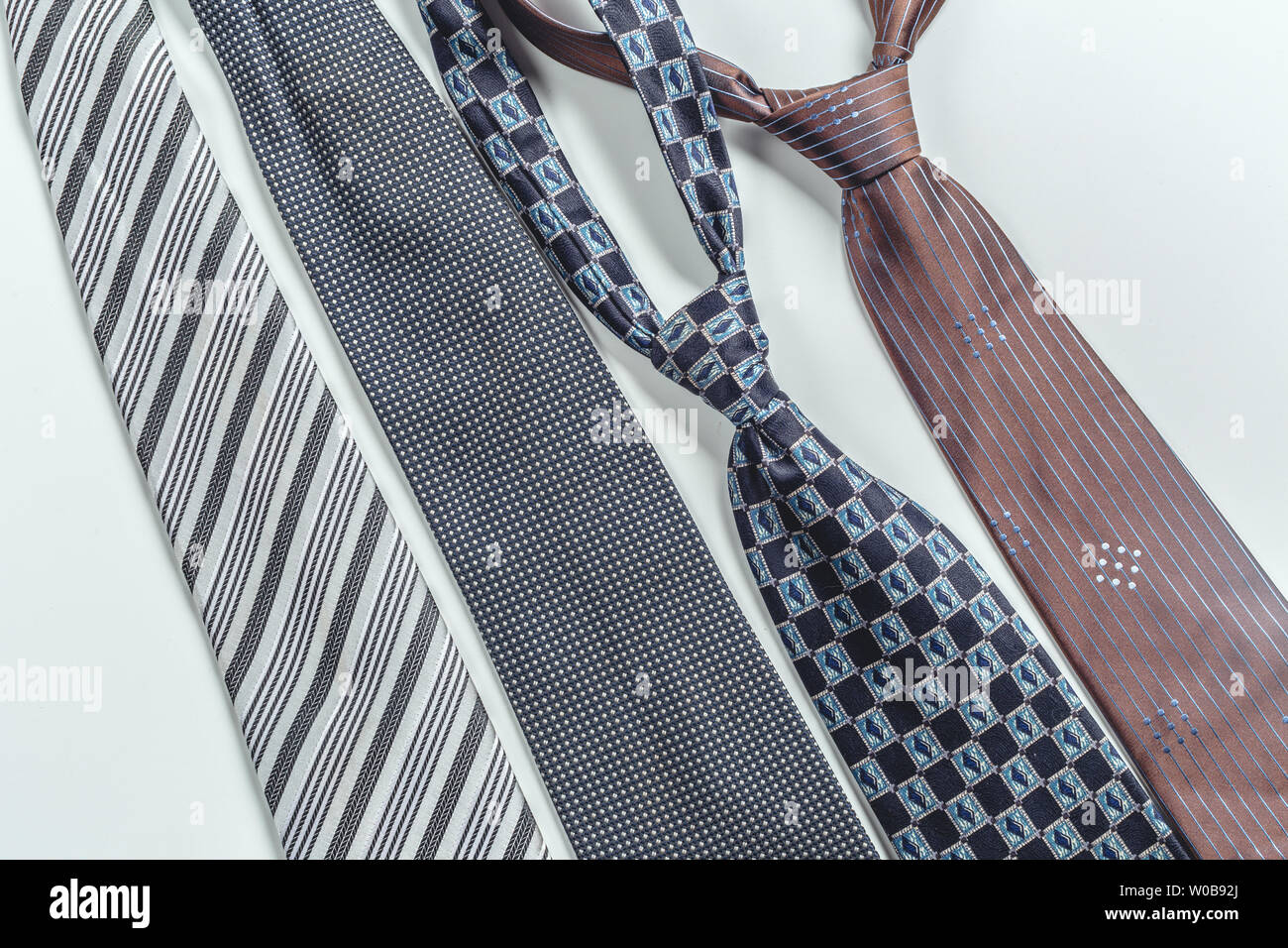 tie over white background Stock Photo - Alamy