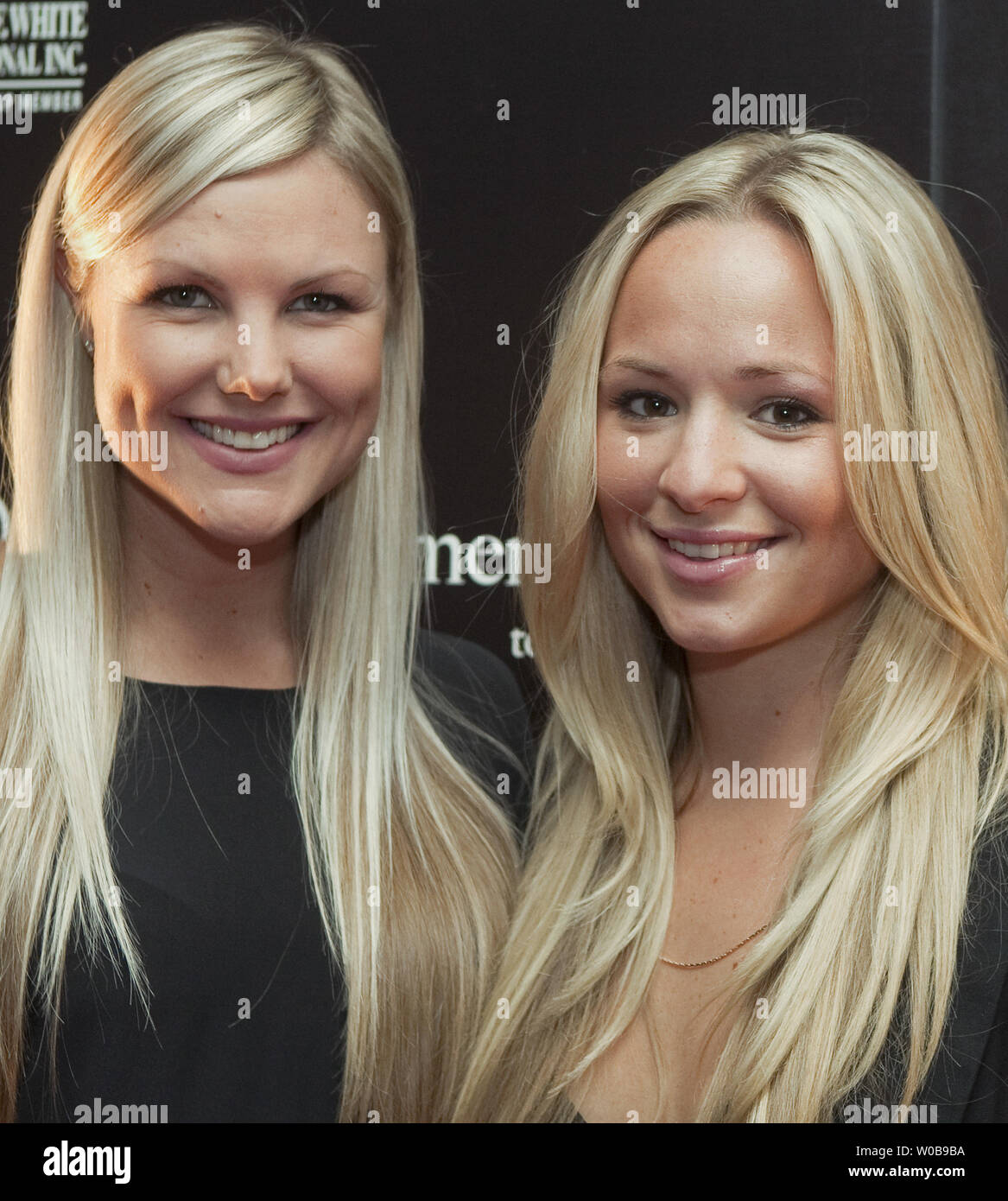 Actors Jessica Olafsen (L.) and Katherine Johnstone arrive at the ...