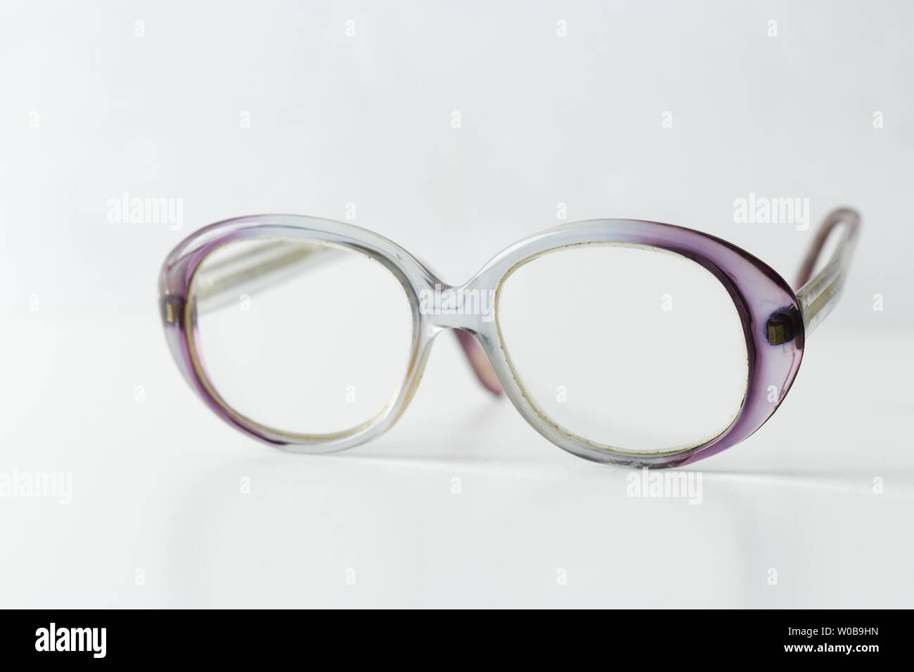 eyeglasses isolated on white Stock Photo - Alamy