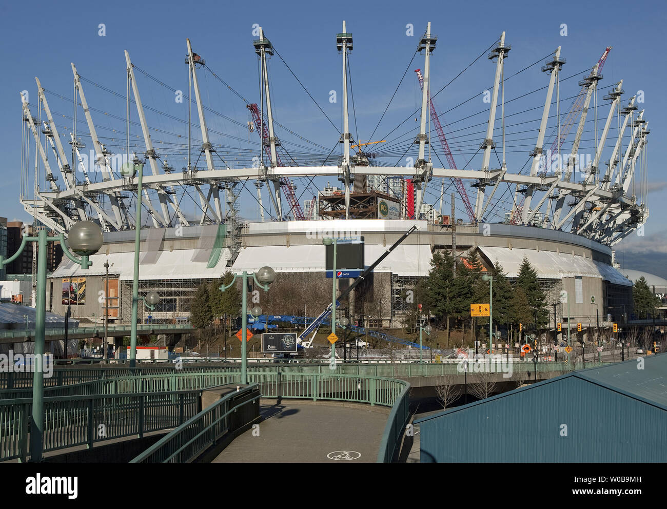 Recently the last of 36 masts were installed to support the new ...