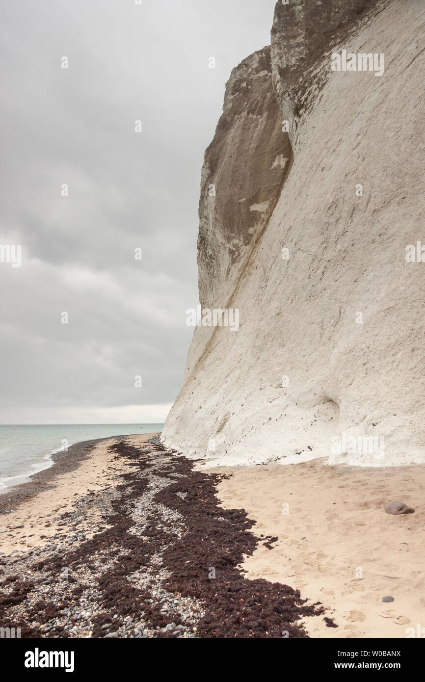 Landscape on Mon, Denmark - white cliffs Stock Photo - Alamy