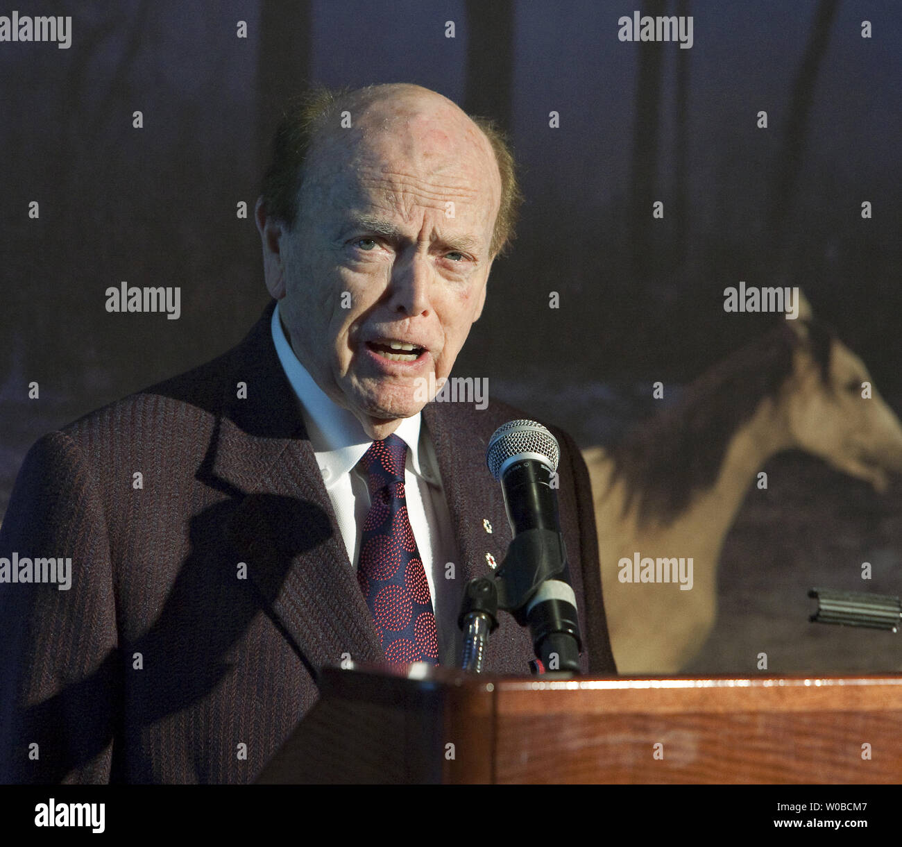 One of Canada's wealthiest business men, Jim Pattison speaks during a ...