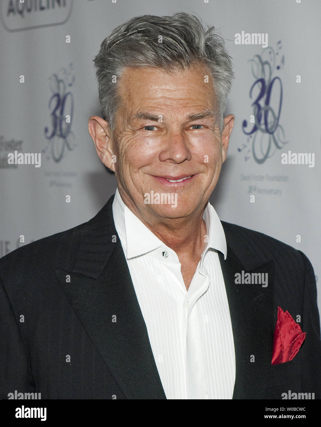 David Foster arrives on the Red Carpet at the star studded David Foster ...