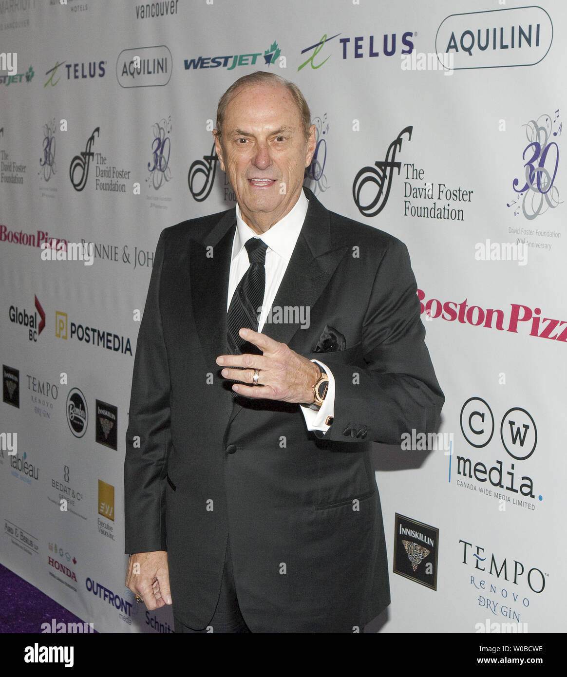 Jim Treliving (Dragons Den T.V. show) arrives on the Red Carpet at the ...