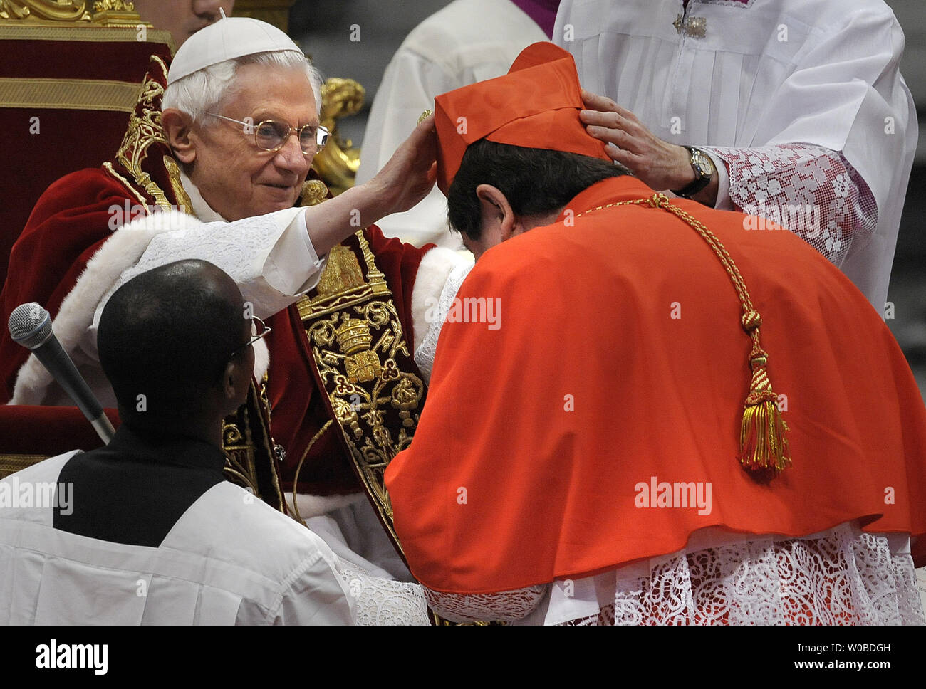 Pope Benedict XVI installs Brazilian Cardinal Joao Braz de Aviz during ...