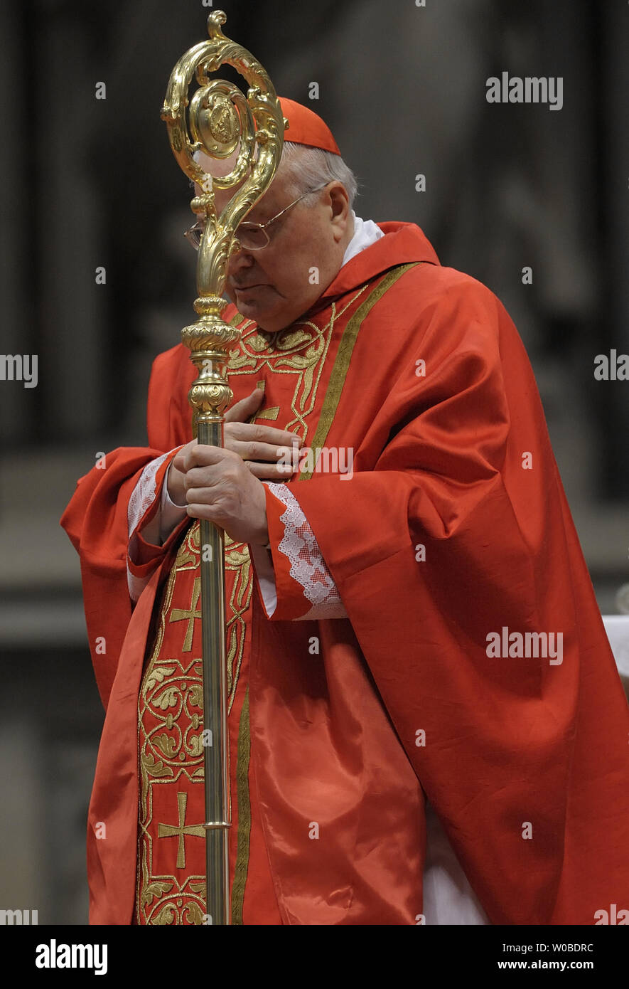 Dean of the College of Cardinals Angelo Sodano leads a Mass for the ...