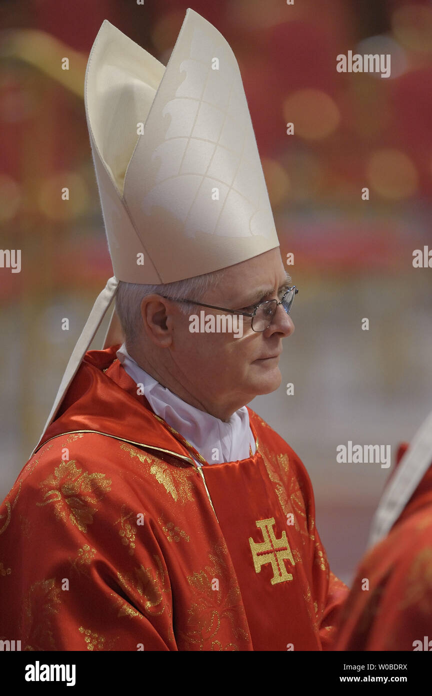 Brazilian Cardinal Odilo Pedro Scherrer participates in a Mass for the ...