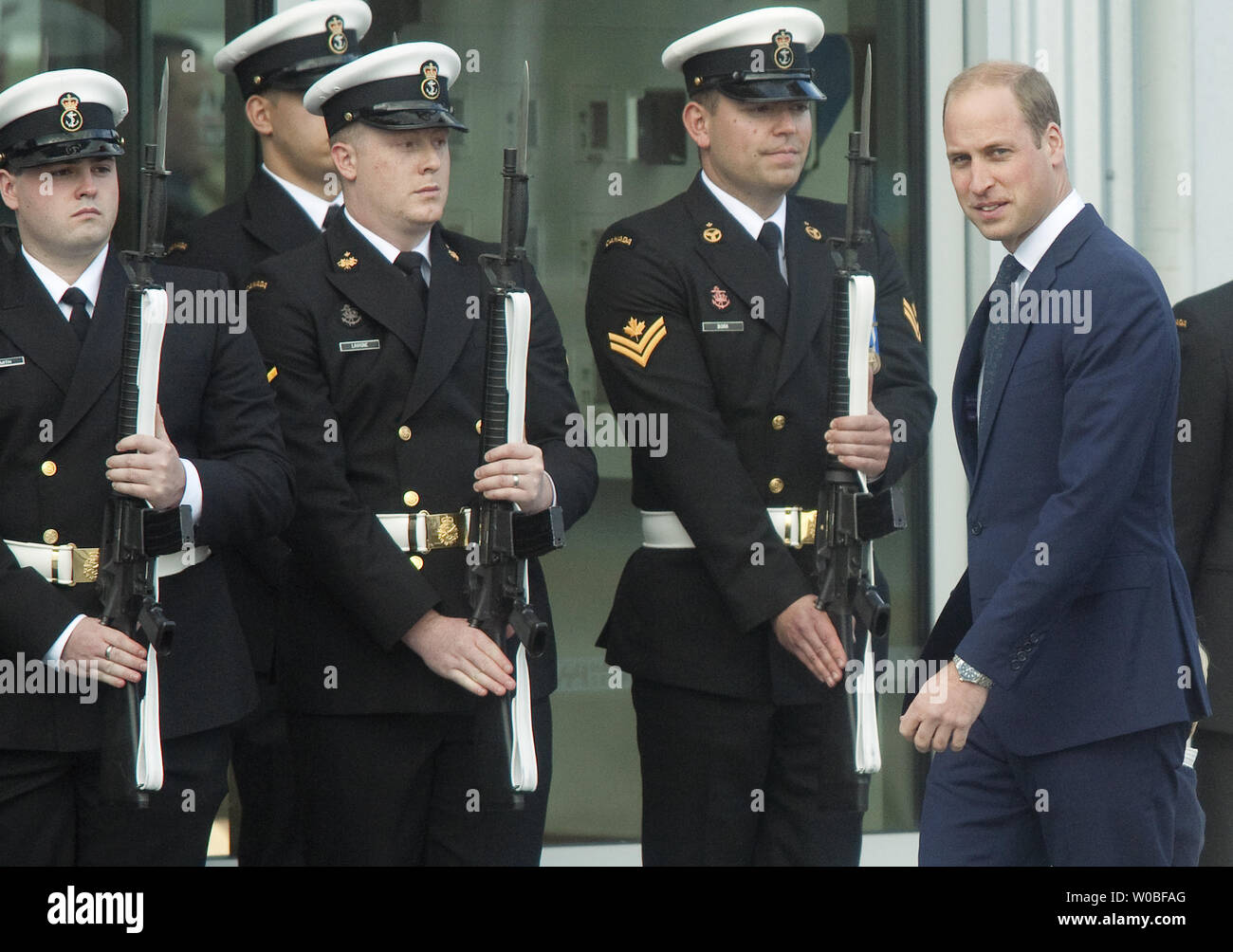 Duke duchess cambridge arrive seaplane hi-res stock photography and ...