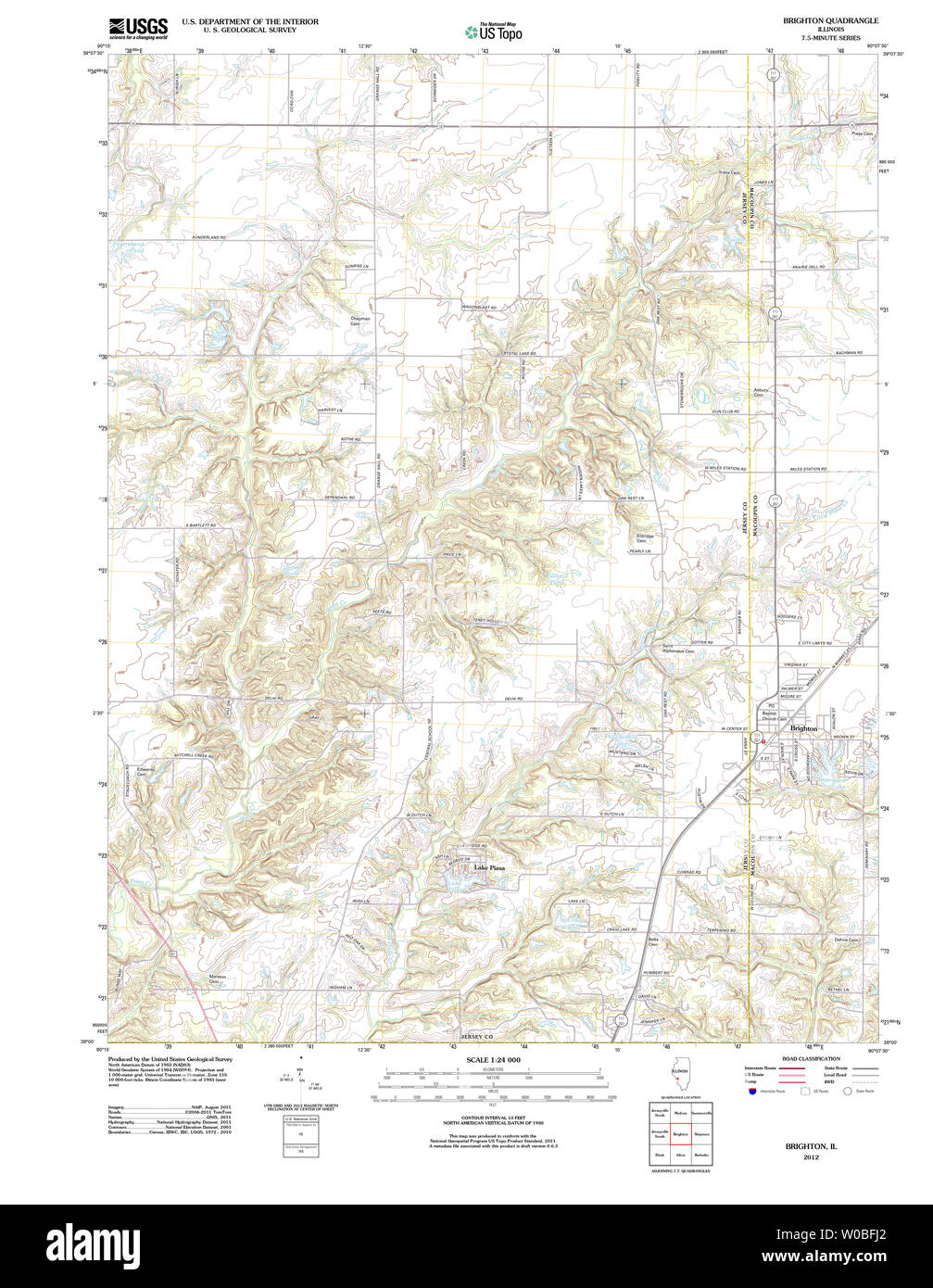 Brighton map Cut Out Stock Images & Pictures - Alamy