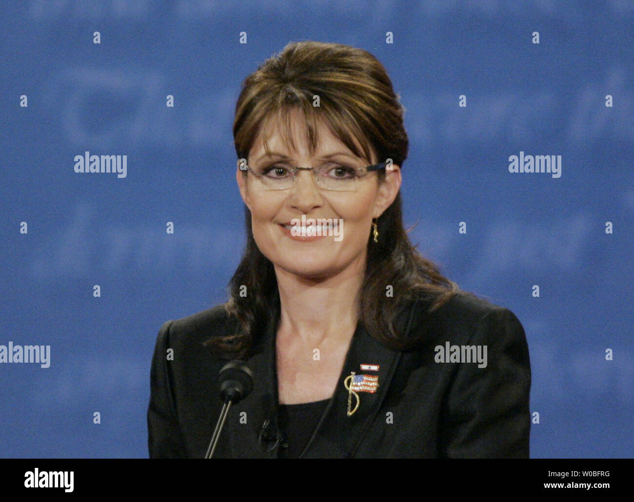 Sarah palin 2008 debate hi-res stock photography and images - Alamy