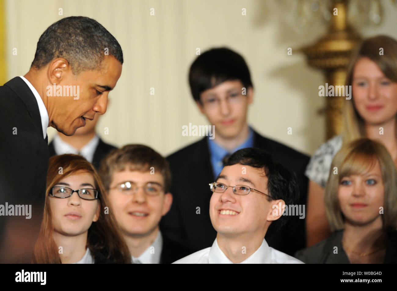 Students work on their math hi-res stock photography and images - Alamy