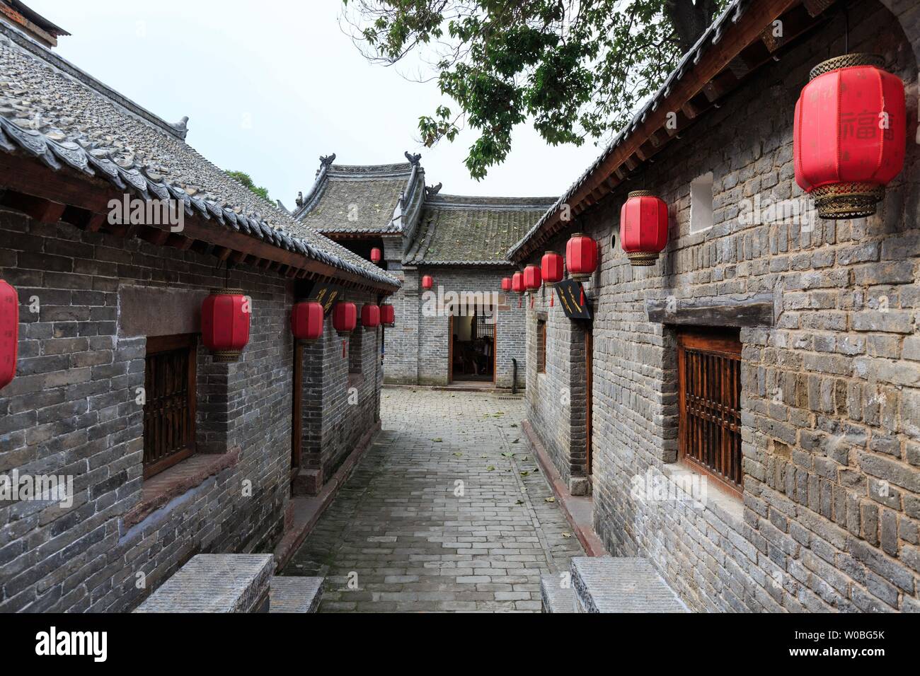 Ancient town, ancient streets, ancient buildings, ancient buildings ...