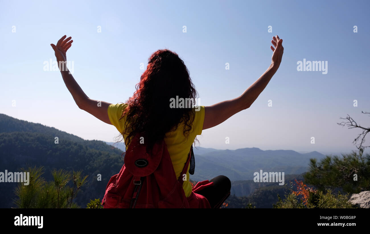 Being in nature gives people joy and happiness. Antalya welcomes hikers ...