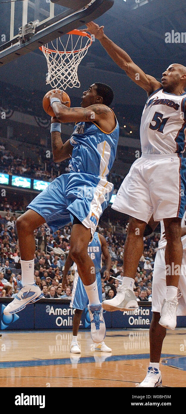 Denver nuggets white hi-res stock photography and images - Alamy