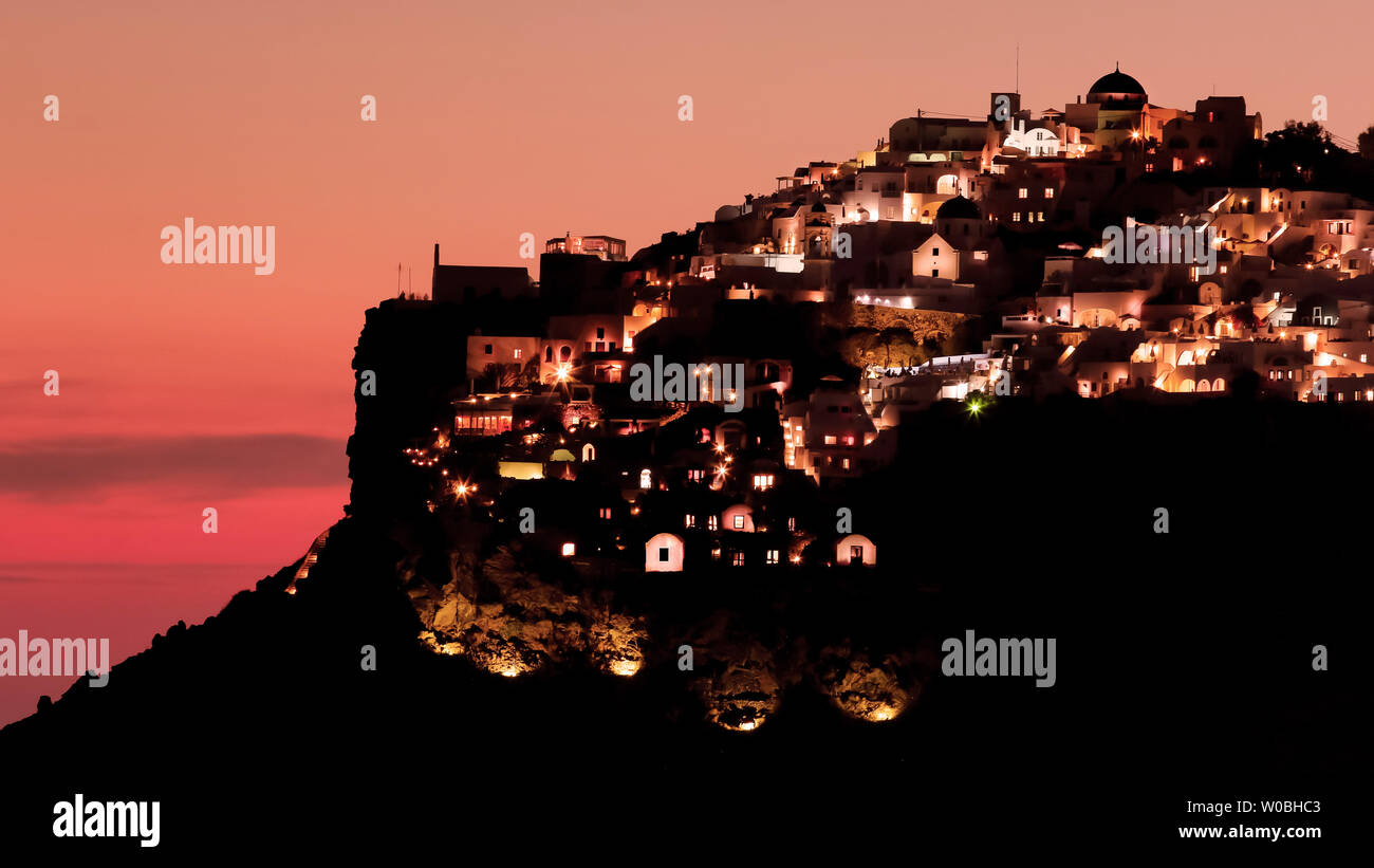 The town of Santa Toni Rifera, Greece Stock Photo - Alamy