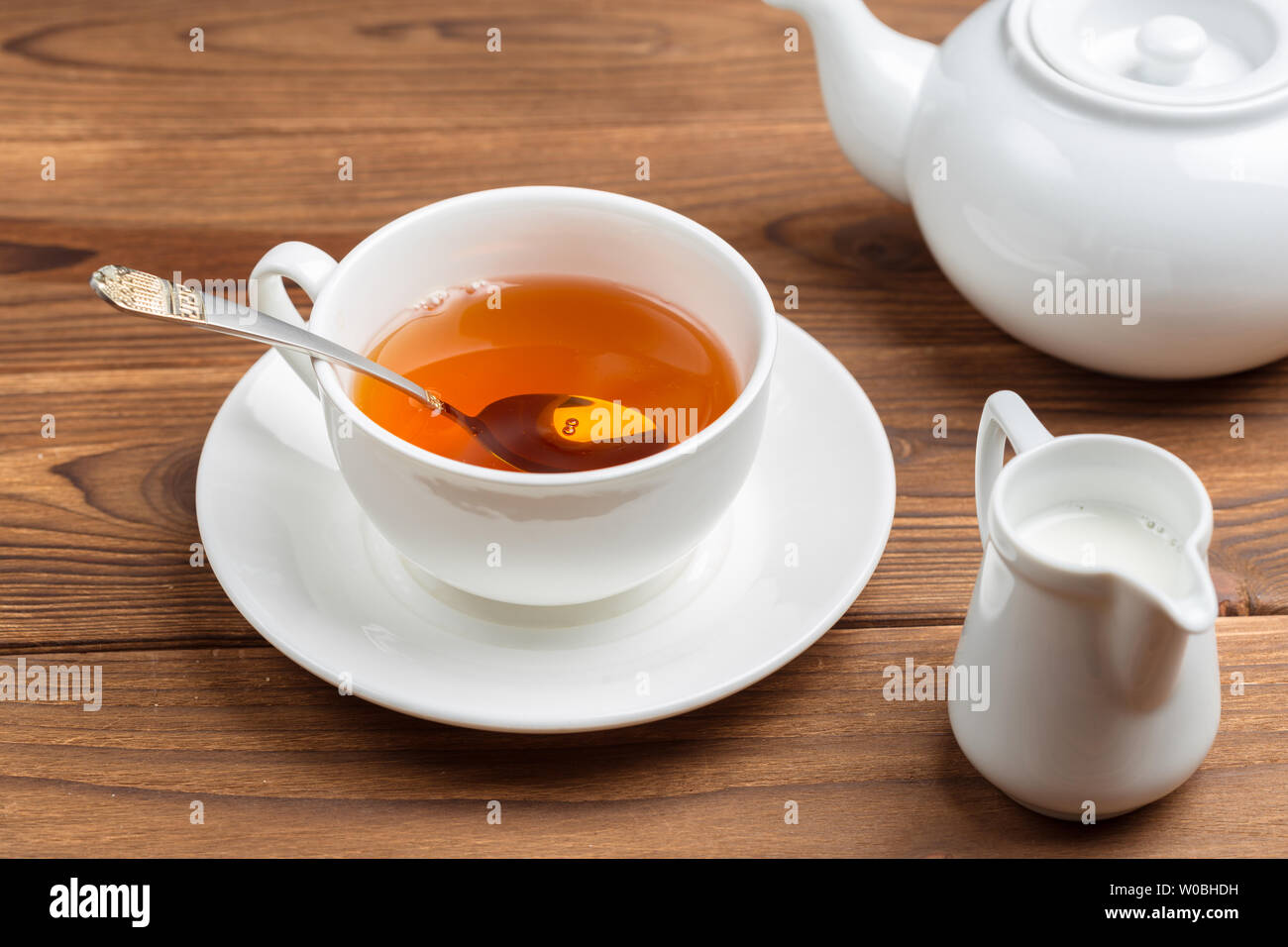 Cup of morning tea Stock Photo - Alamy