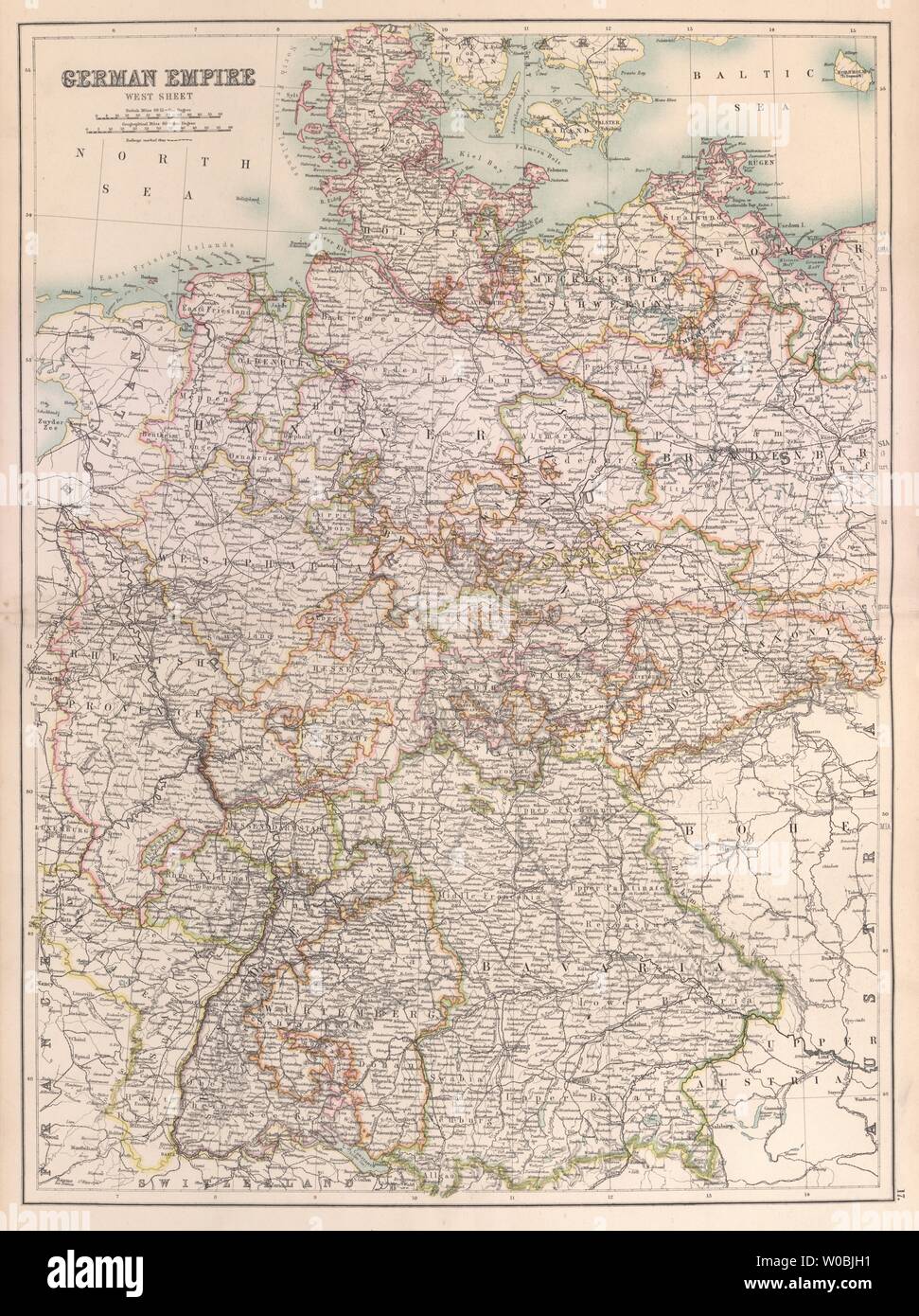 Germany alsace and lorraine map hi-res stock photography and images - Alamy