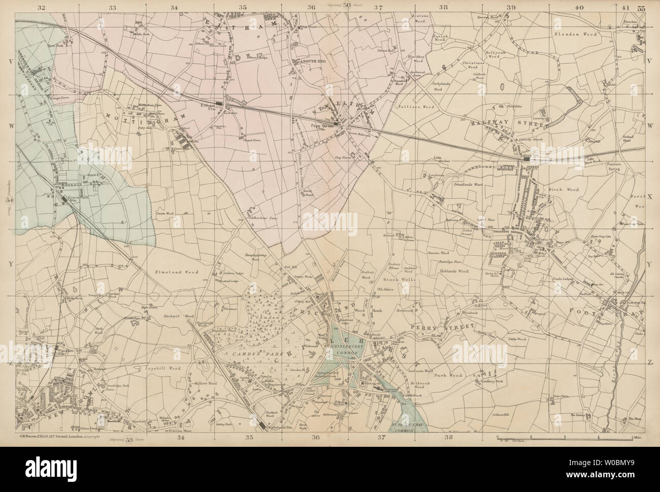 CHISLEHURST Eltham Mottingham Bromley Sidcup Foots Cray Catford BACON ...