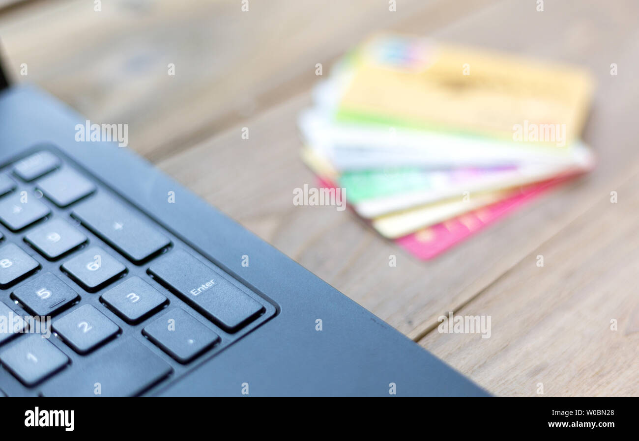 Credit card swipe fees hi-res stock photography and images - Alamy