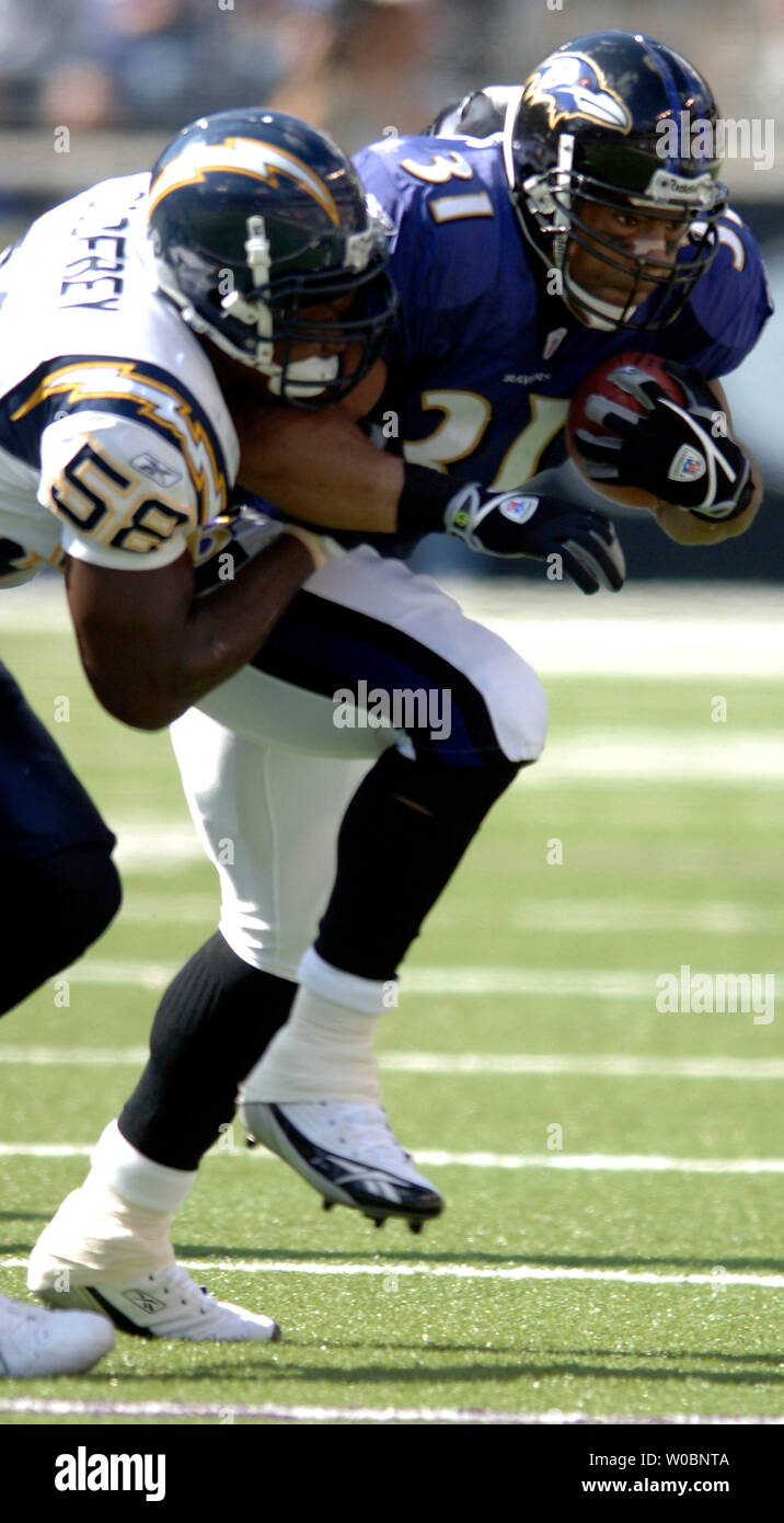 Baltimore ravens running back jamal hi-res stock photography and images ...