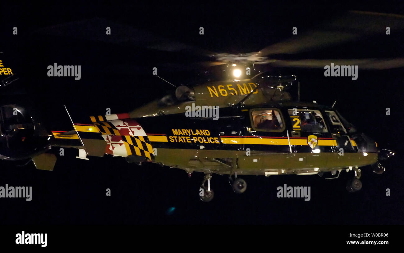 Maryland state police helicopter hi-res stock photography and images ...