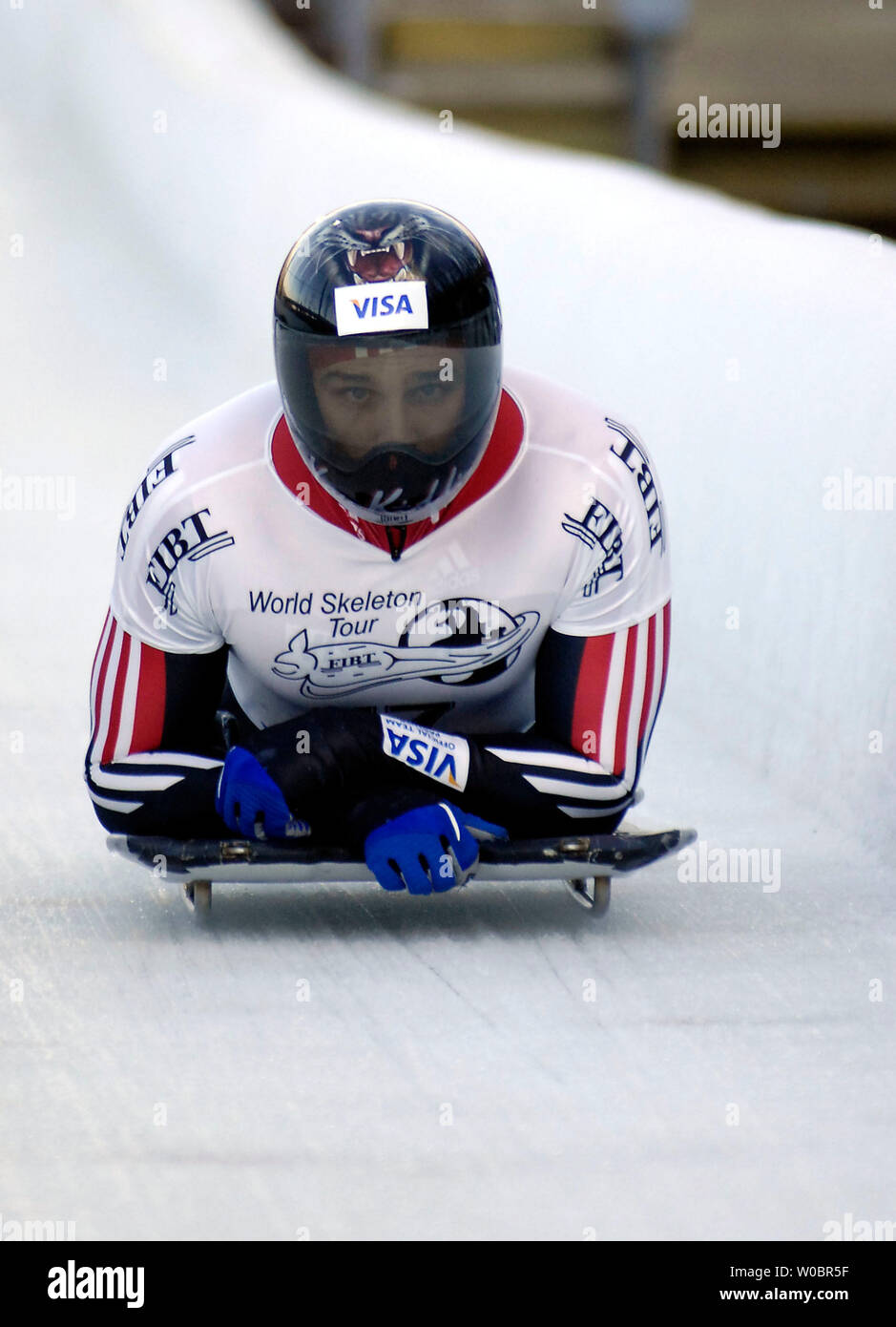 Paul Boehm of Canada finishes his second run in the Men's World Cup ...