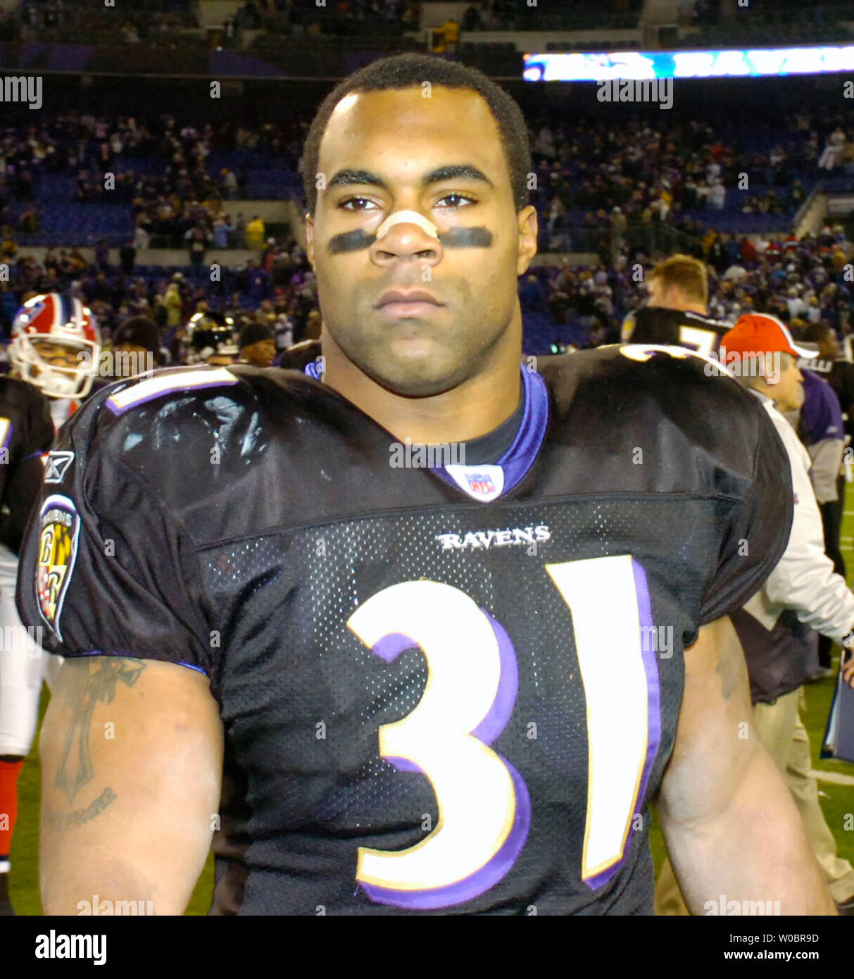 Baltimore ravens running back jamal hi-res stock photography and images ...