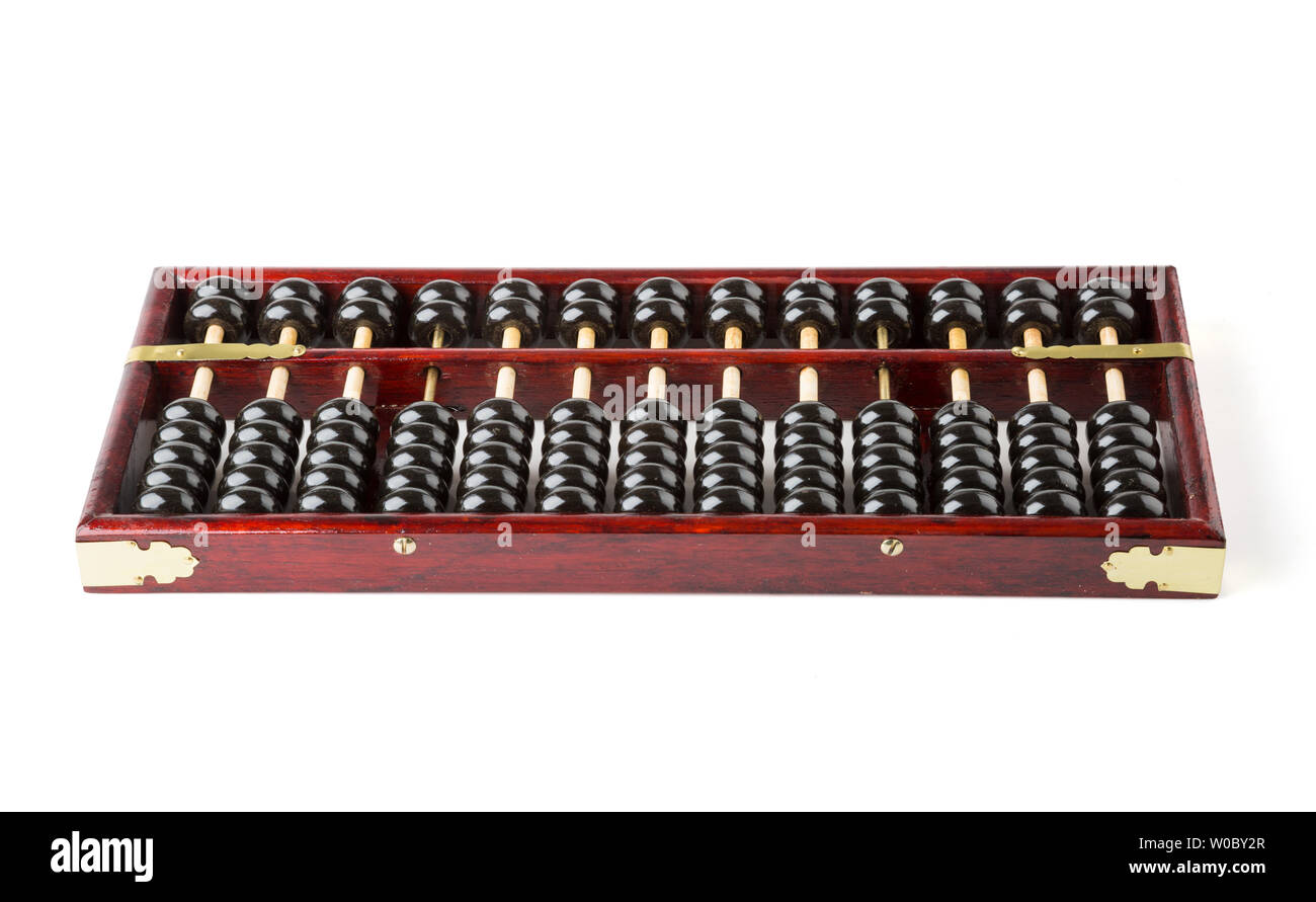 Abacus calculator Cut Out Stock Images & Pictures - Alamy
