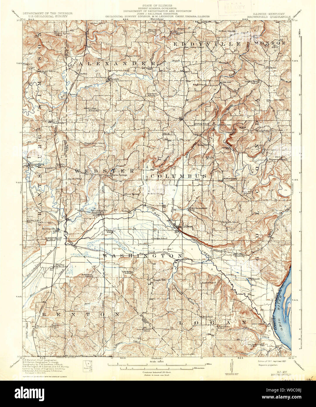 Map of brownfield hi-res stock photography and images - Alamy