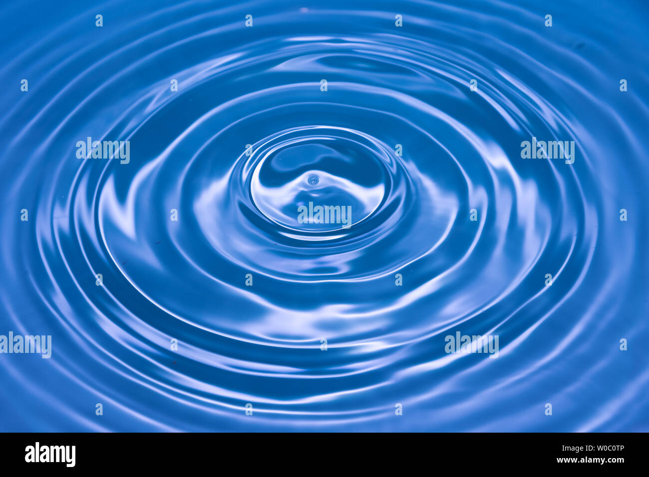 A drop of water Stock Photo - Alamy