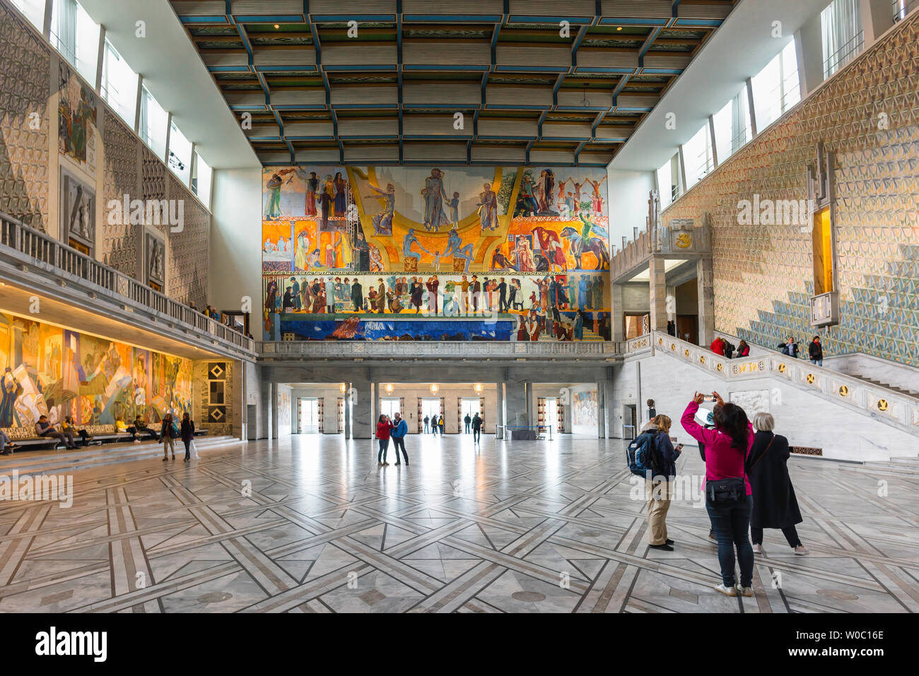 Oslo city hall hi-res stock photography and images - Alamy
