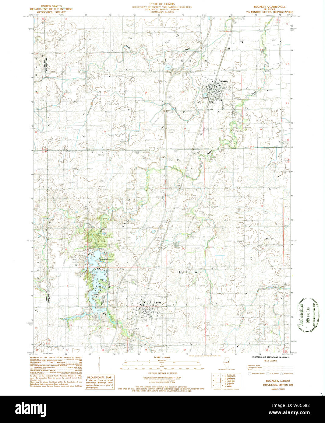 Map of buckley hi-res stock photography and images - Alamy