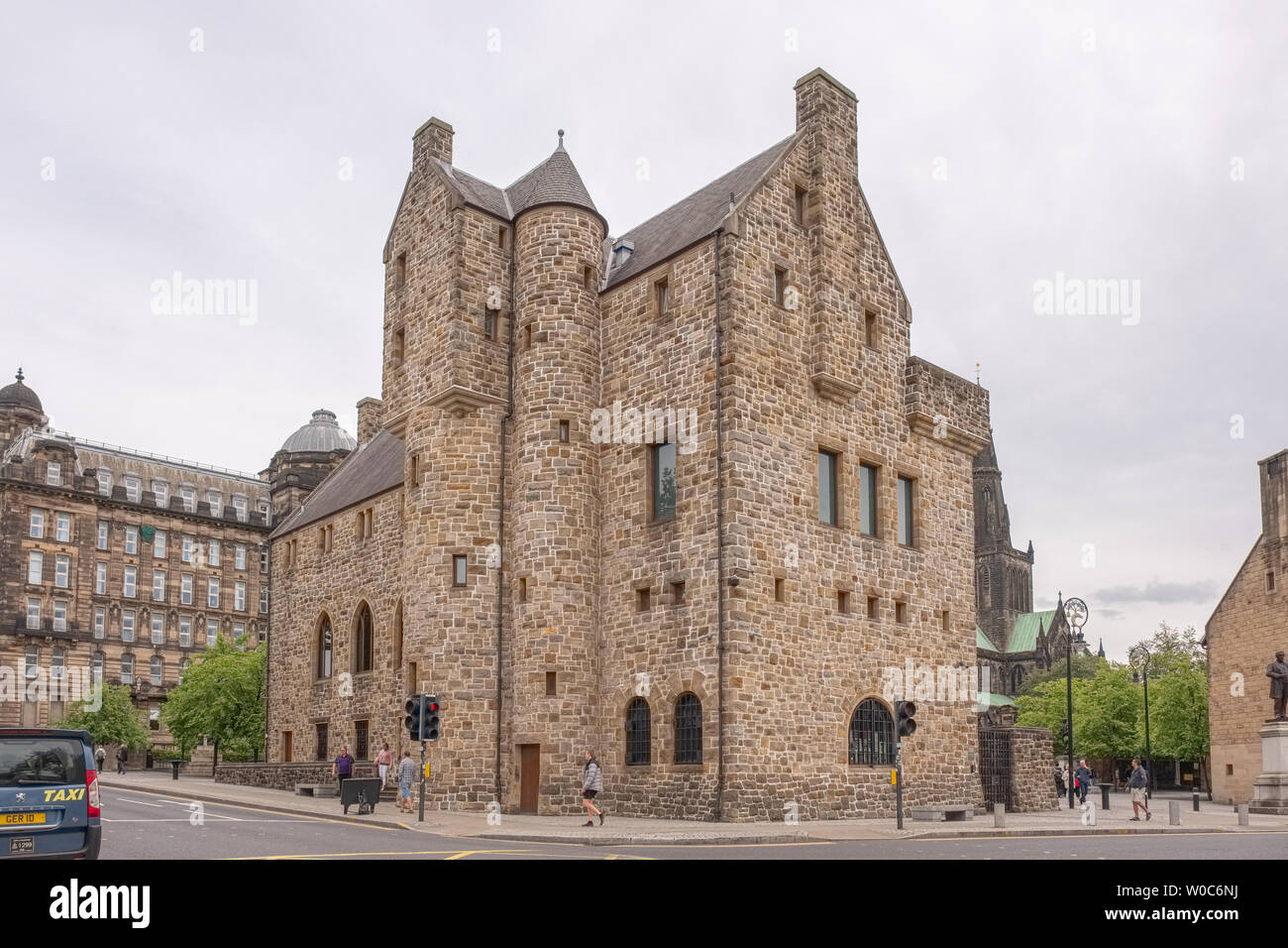 Glasgow, Scotland, UK - June 22, 2019: Impressive Ancient Glasgow ...
