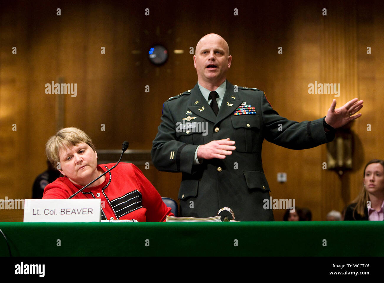 Lt. Col. James Friend (R), council to Lt. Col. Diane Beaver (Ret. U.S ...