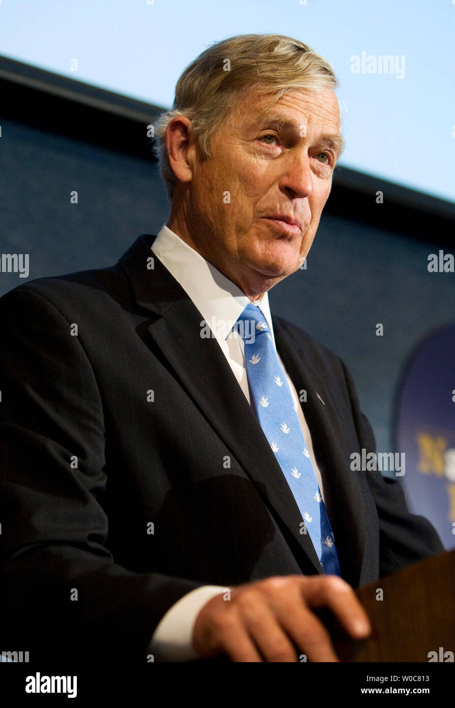 Former Sen. Timothy Wirth, D-CO, president of the U.N. Foundation ...