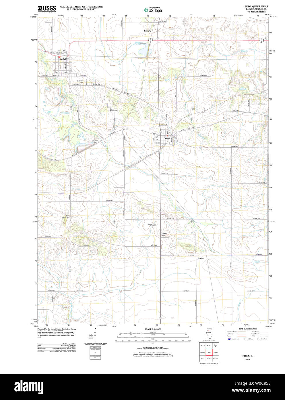 Map of buda hi-res stock photography and images - Alamy