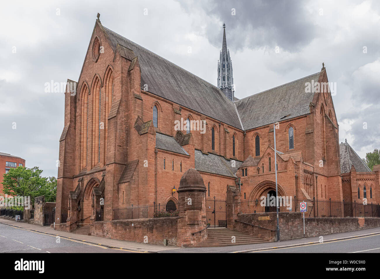 Glasgow, Scotland, UK - June 22, 2019: The Barony Parish Church in ...