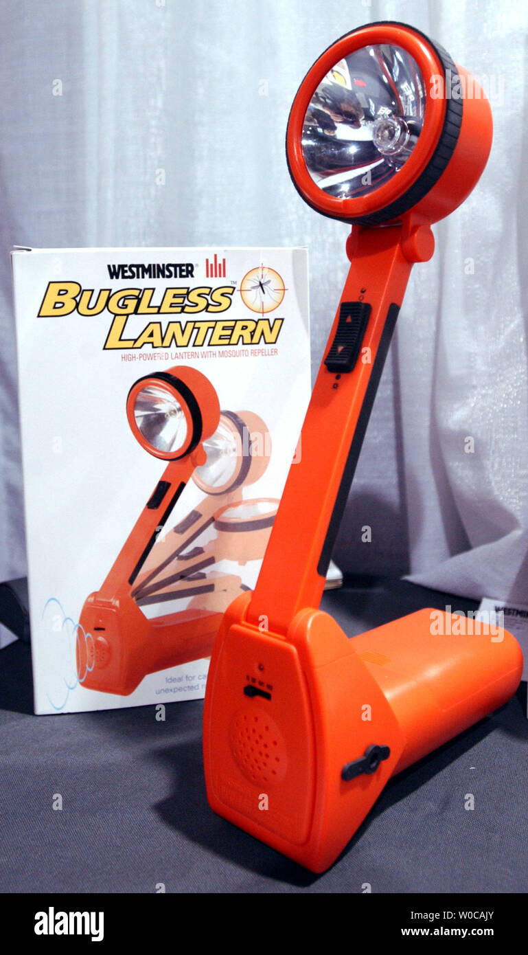 New products like the Bugless Lanter, which emits frequencies designed ...