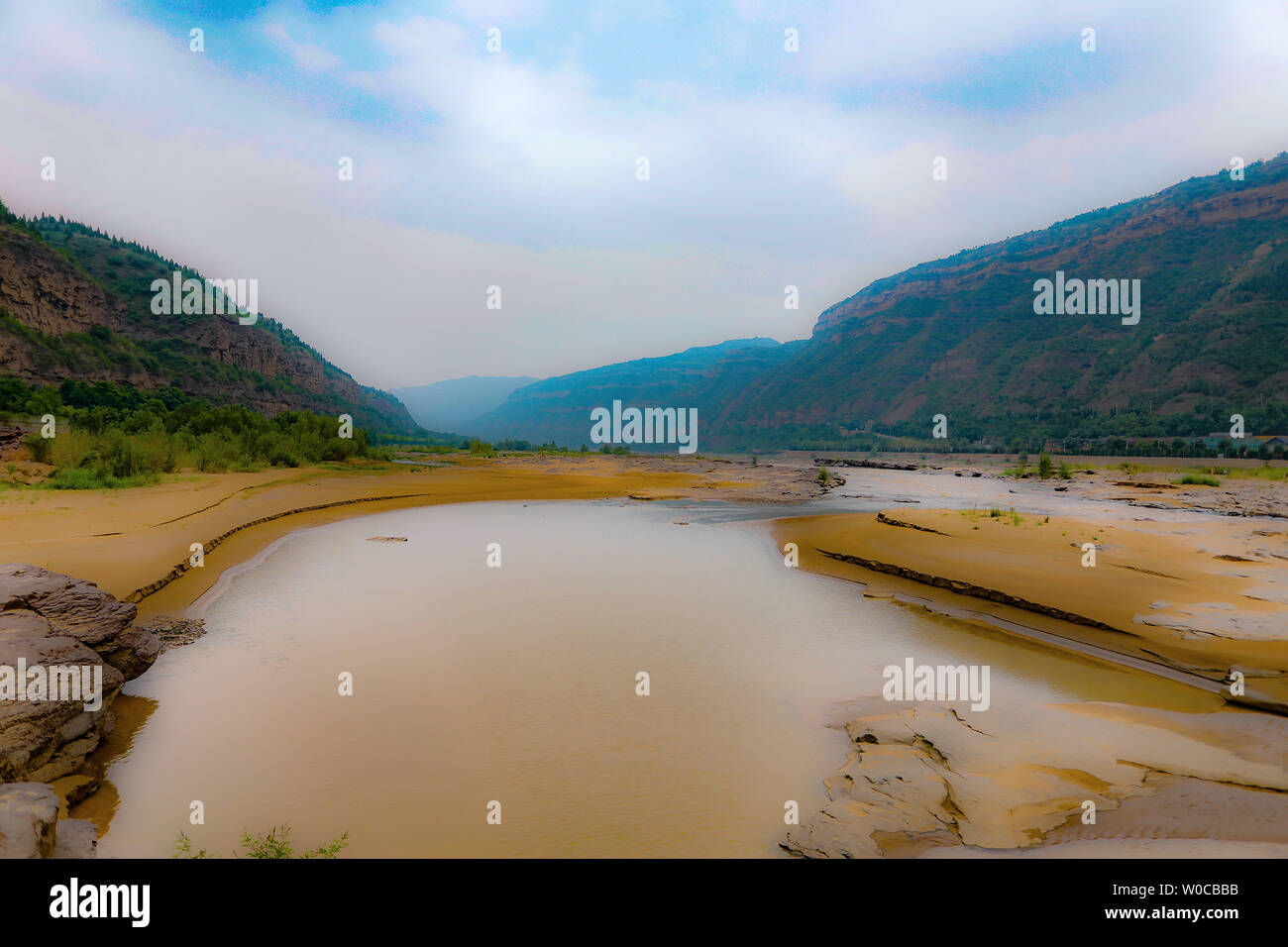 Mother River Yellow River Stock Photo - Alamy