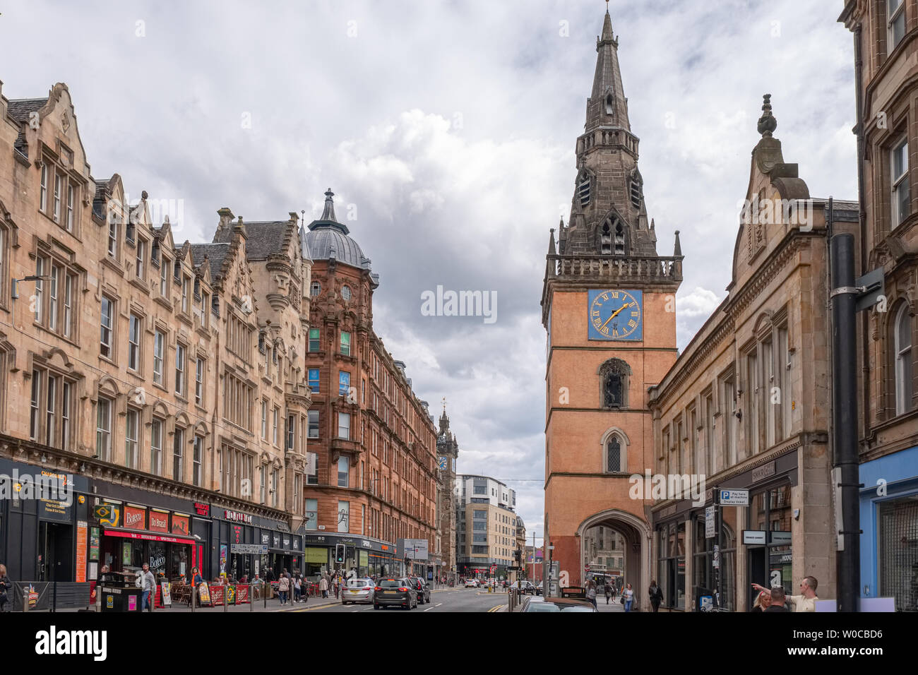 Glasgow trongate clock tower hi-res stock photography and images - Alamy