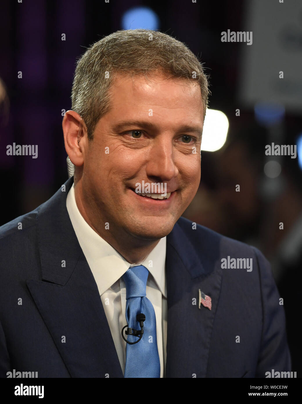 Miami, FL, USA. 26th June, 2019. Tim Ryan attends the spin room after ...