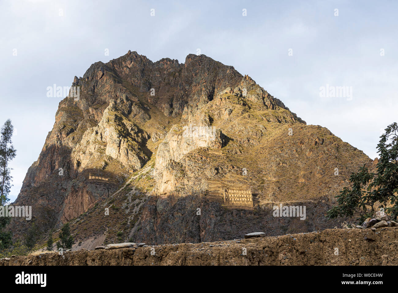 Pinkuylluna archeological site in Ollantaytambo, Sacred Valley, Peru ...