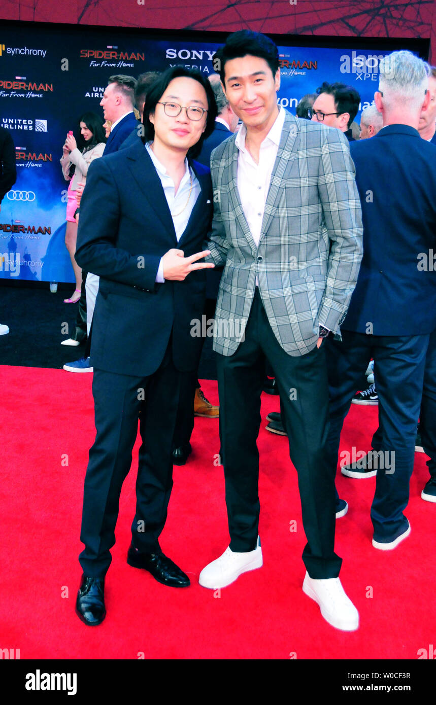 Hollywood, California, USA 26th June 2019 Actors Jimmy O. Yang and ...