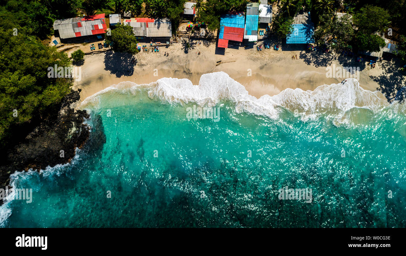 Summer Day over Ocean Beautiful Beach Stock Photo - Alamy