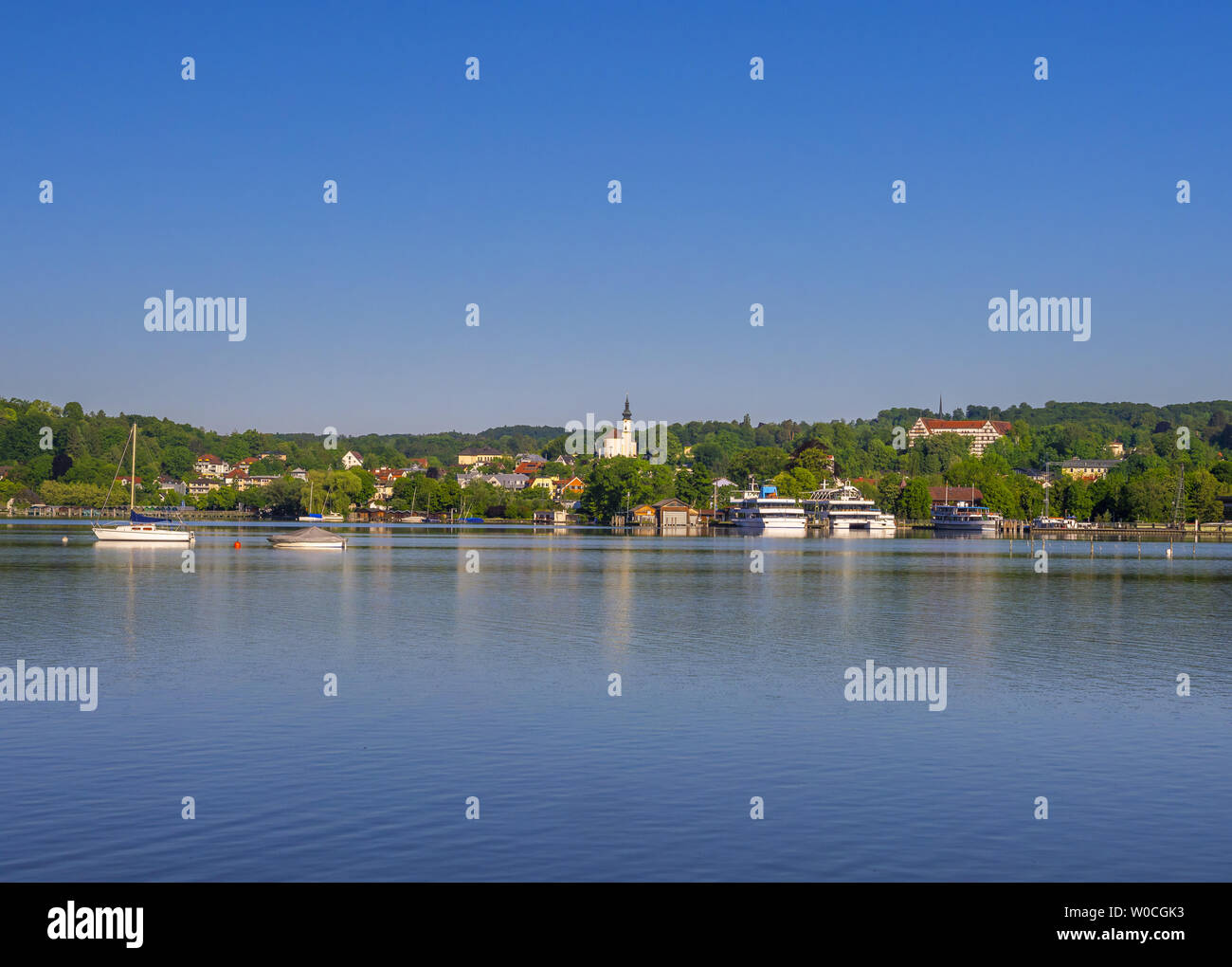 Starnberg at Lake Starnberg, Bavaria, Germany Stock Photo - Alamy