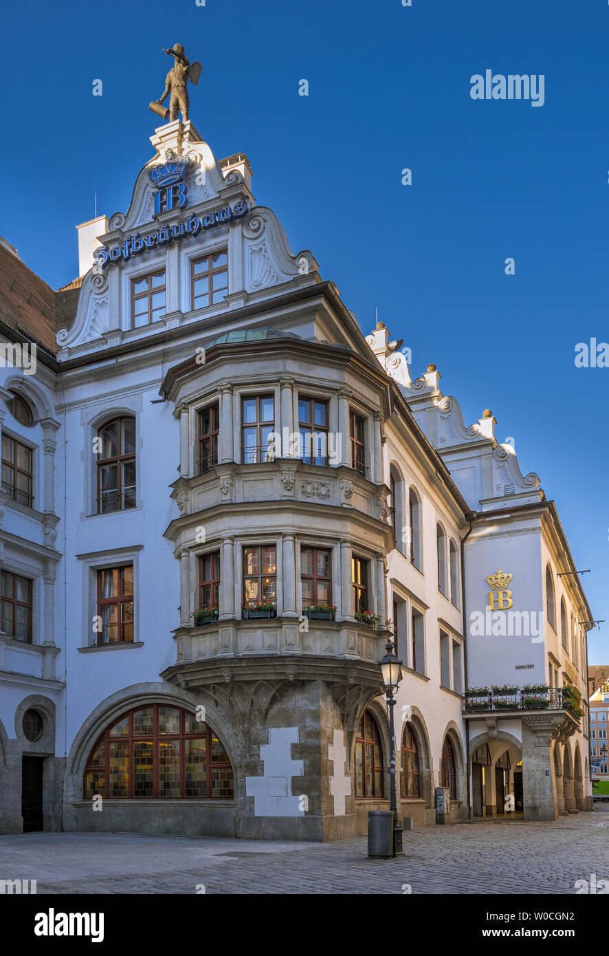 Hofbraeuhaus beer hall in Munich, Bavaria, Germany Stock Photo - Alamy