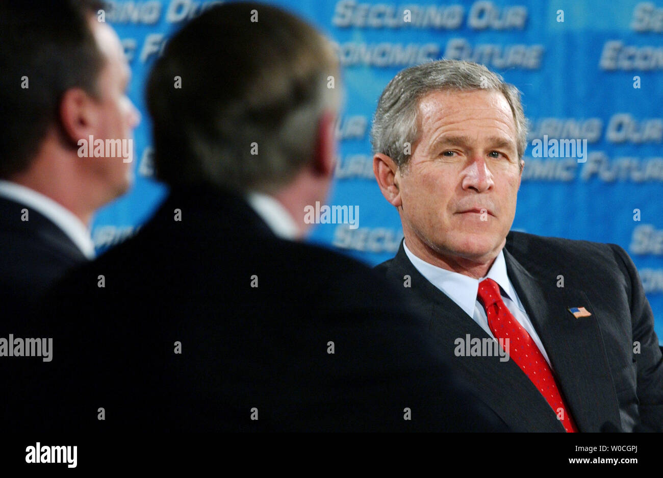 President George W Bush At Yale